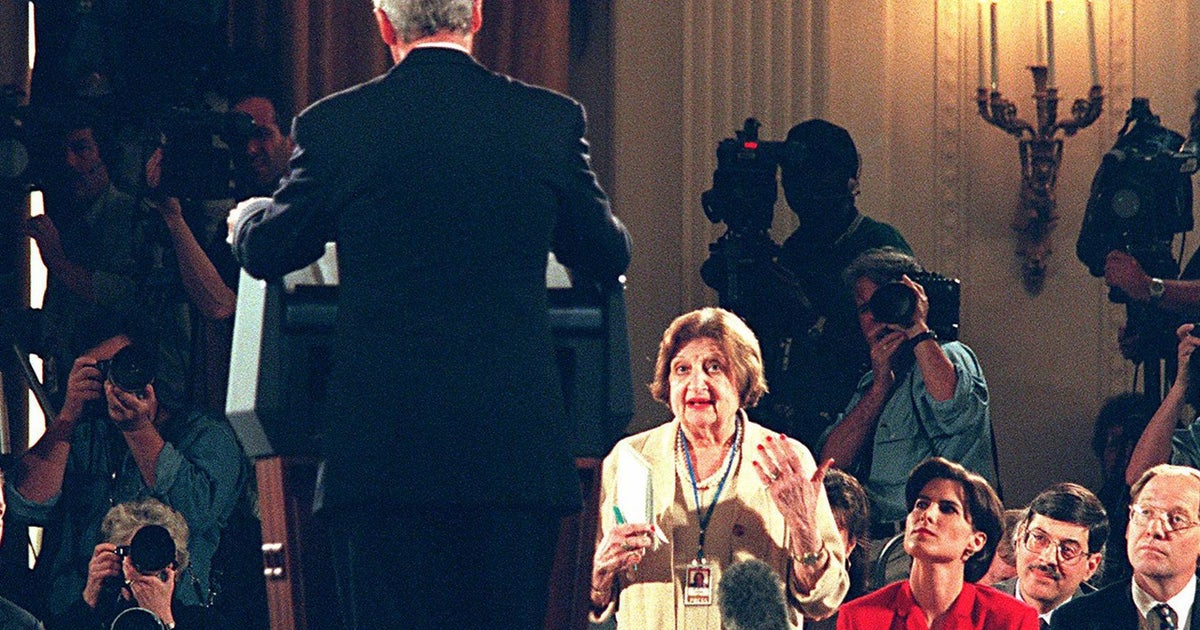 Memories of Helen Thomas - CBS News
