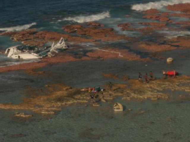 Voyage, shipwreck and rescue of the Silverwood family