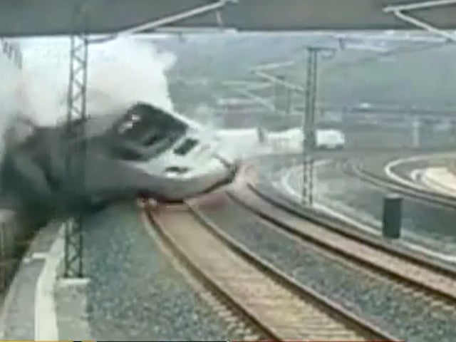 Deadly Spanish train derailment