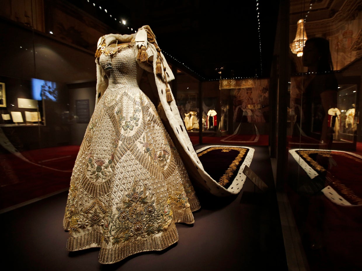 Queen Elizabeth II's coronation regalia