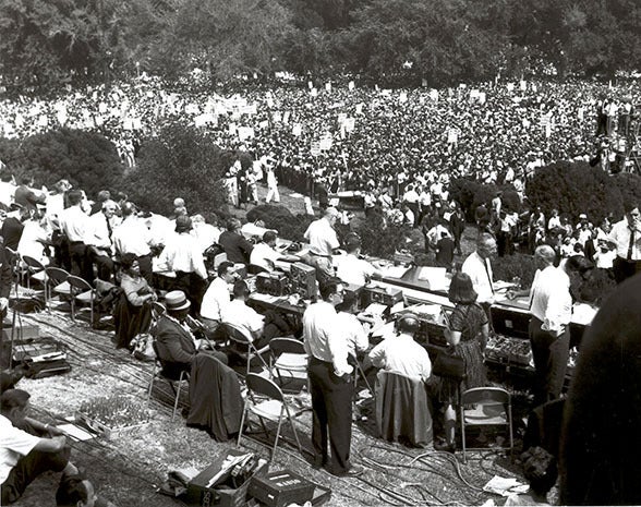 Rare photos of the March on Washington for Jobs and Freedom from 1963