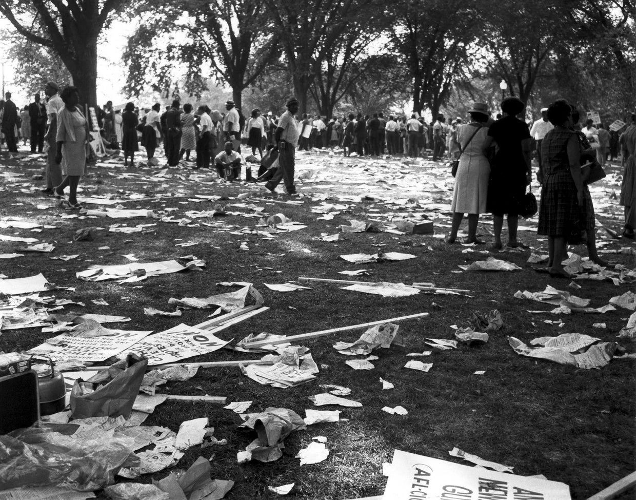 Rare photos of the March on Washington for Jobs and Freedom from 1963