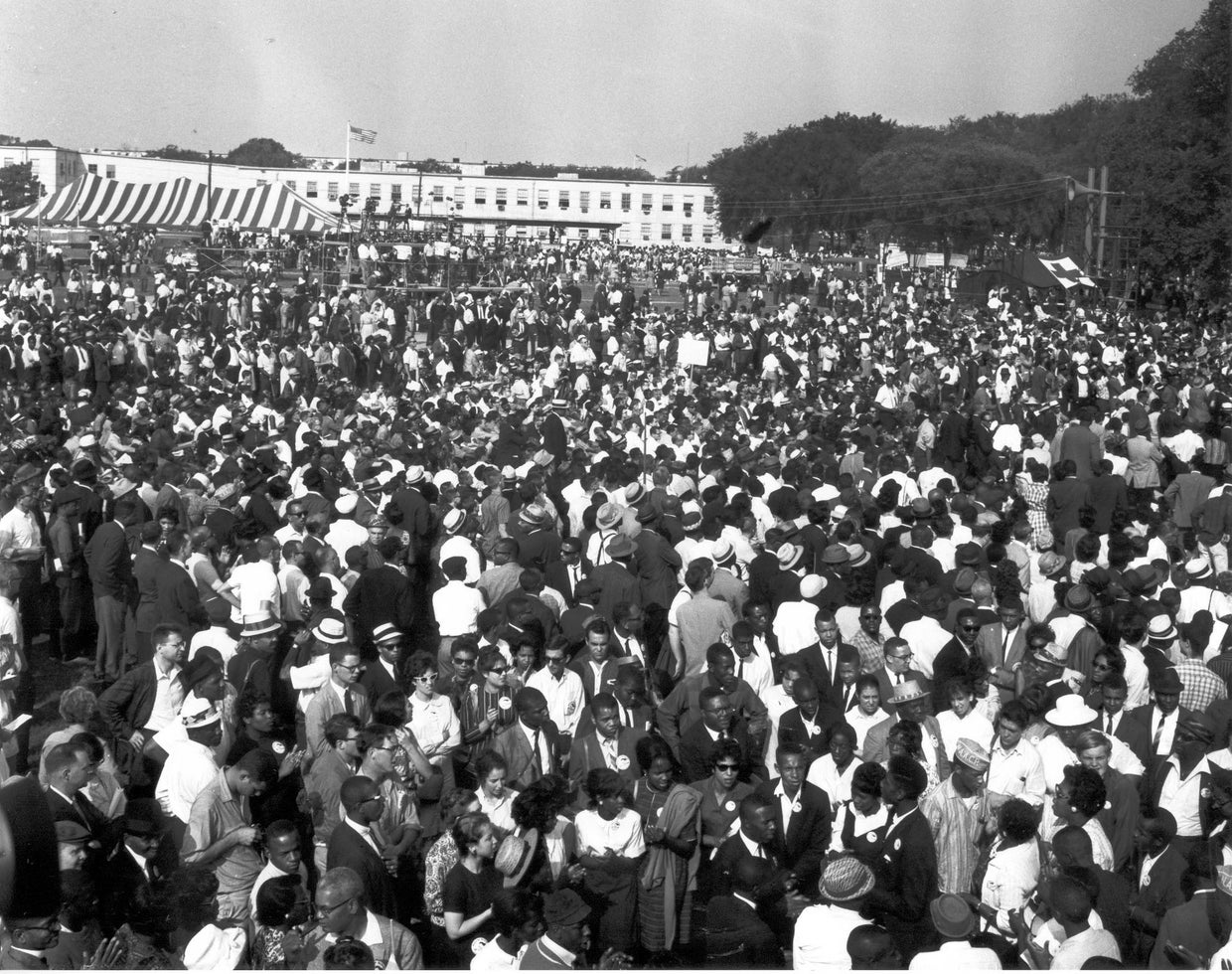 Rare photos of the March on Washington for Jobs and Freedom from 1963
