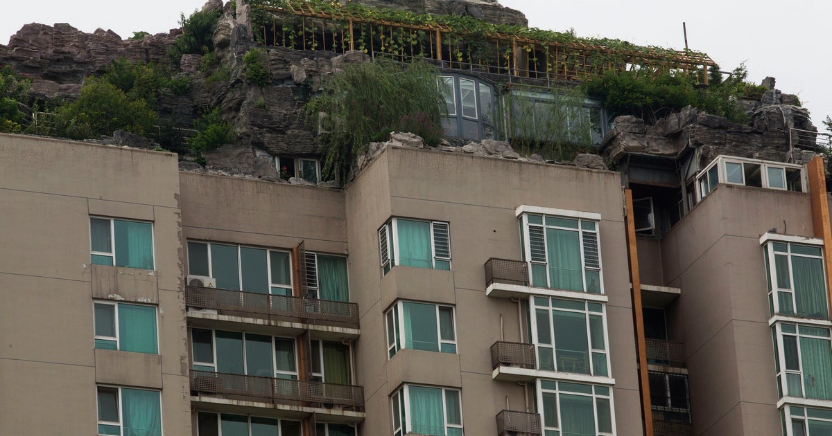 Fake mountain villa in China: How did illegal construction go up on ...