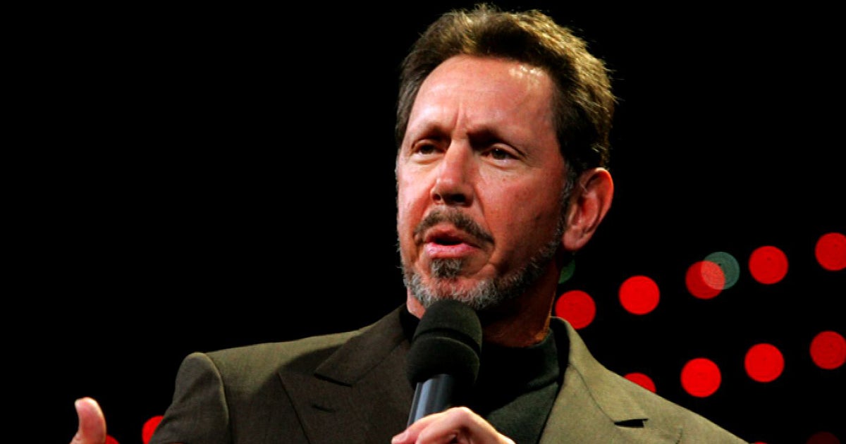 Oracle CEO Larry Ellison on everything from Google to the NSA - CBS News