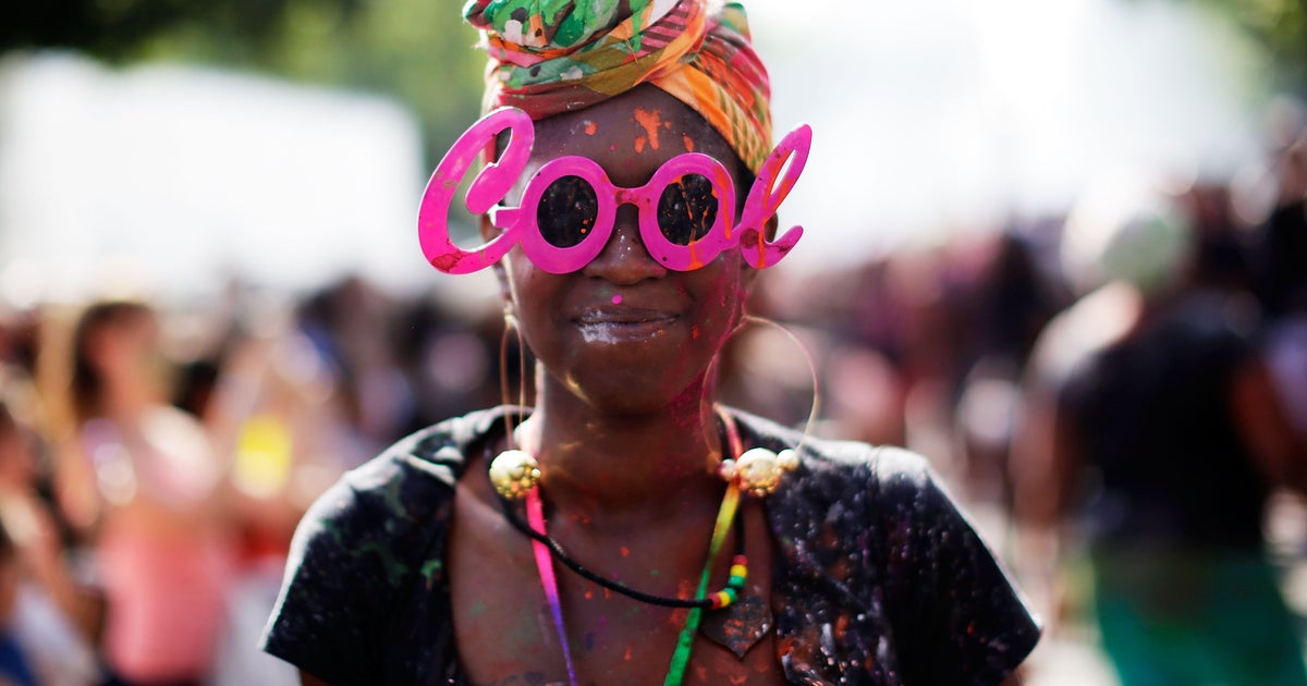 Colorful carnival in the UK