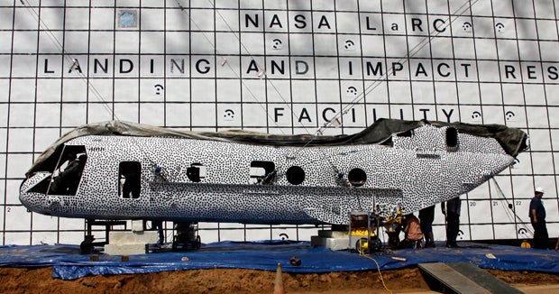 NASA crashed a helicopter -- on purpose - CBS News