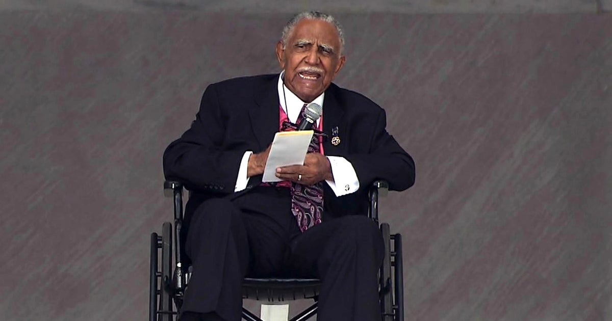 Rev. Joseph Lowery: "We ain't going back" - CBS News