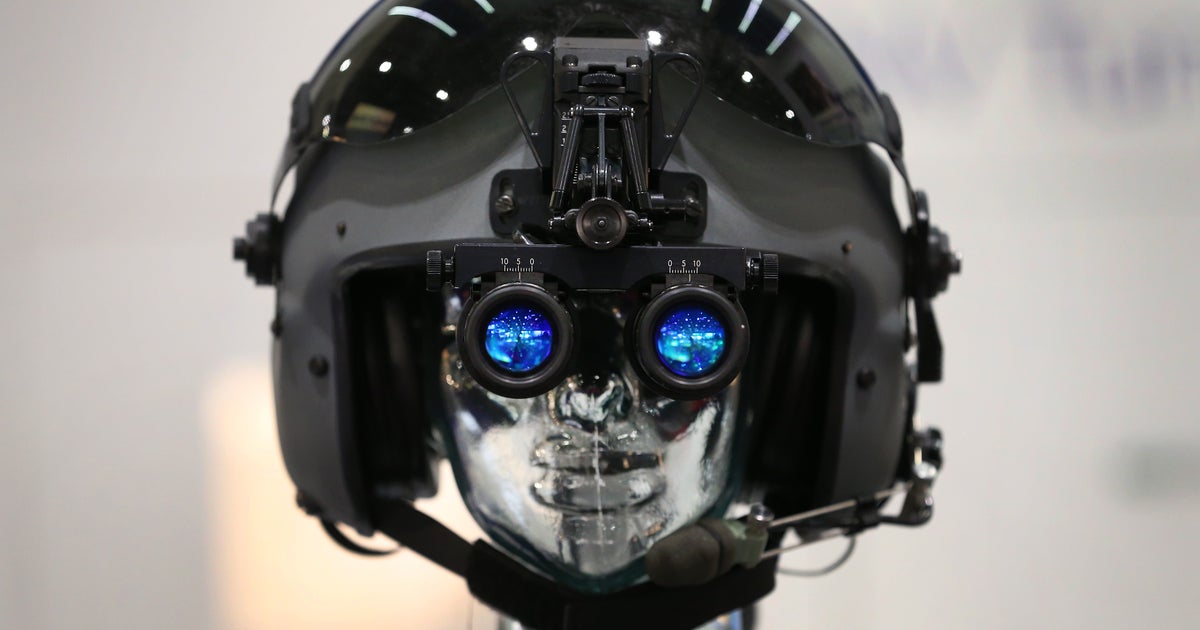 Modern military tech at the London arms expo