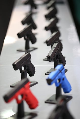 Modern military tech at the London arms expo