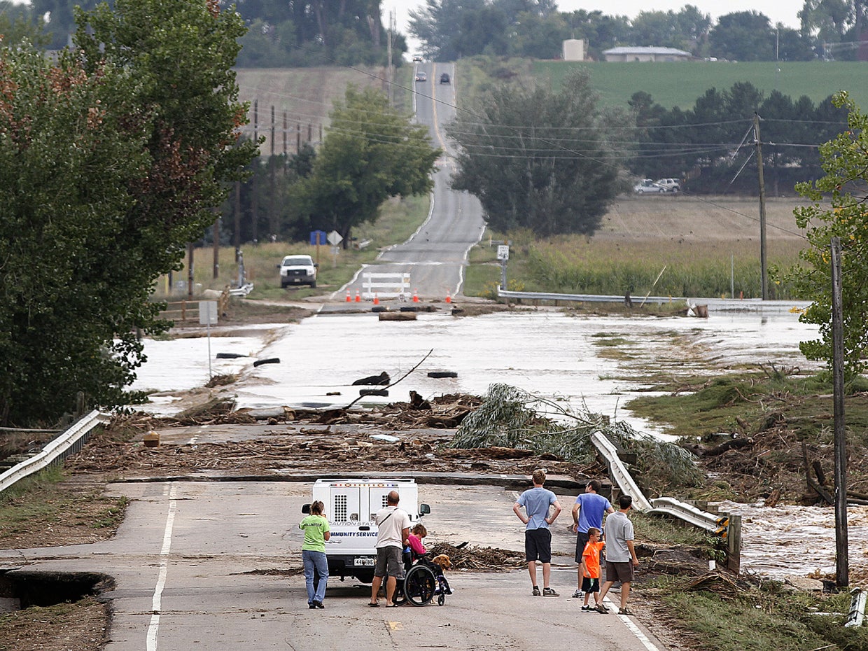 Flash flooding swamps Colorado