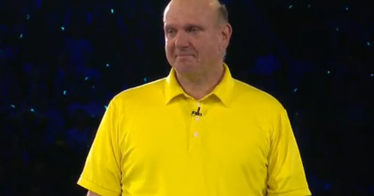 Microsoft CEO bids emotional farewell to "Dirty Dancing" theme - CBS News