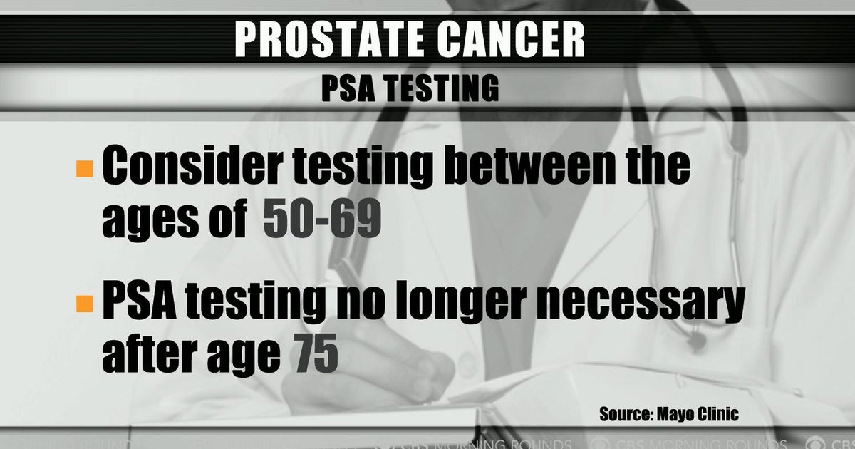 Morning Rounds: When is screening for prostate cancer recommended ...