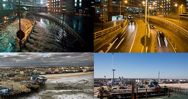 Sandy: Before and after