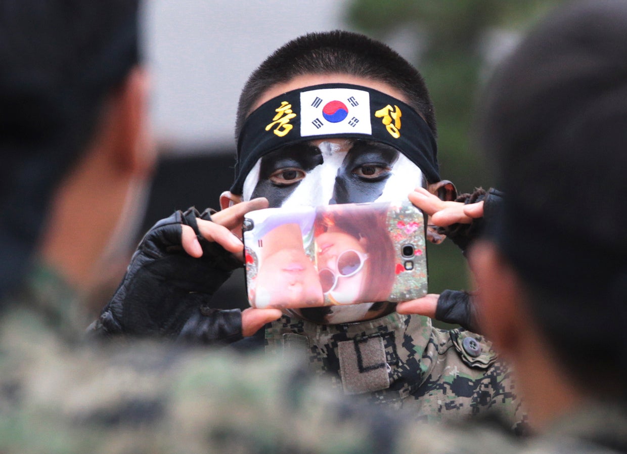 Display of force in South Korea