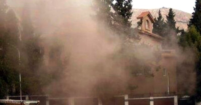 Vatican Embassy in Damascus hit with mortar fire - CBS News