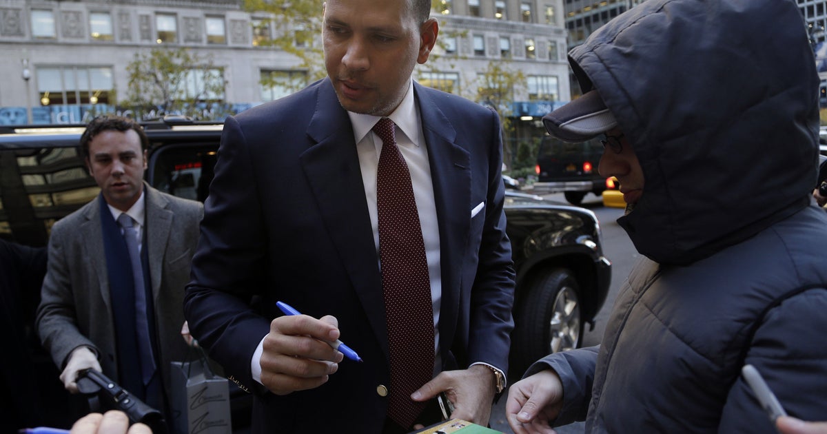 Alex Rodriguez Walks Out Of Own Grievance Hearing Cbs News