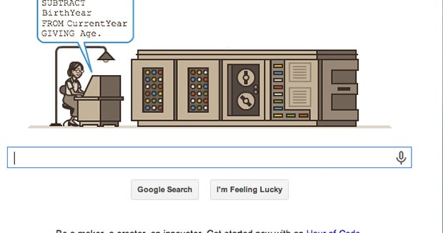 Google doodle honors Grace Hopper, "first lady of software" - CBS News