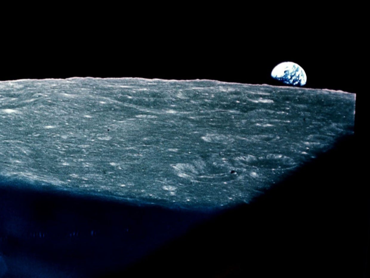 Earthrise on Christmas Eve remembered, 45 years later - CBS News