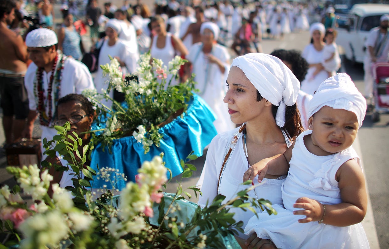 Brazilians celebrate Goddess of the Sea