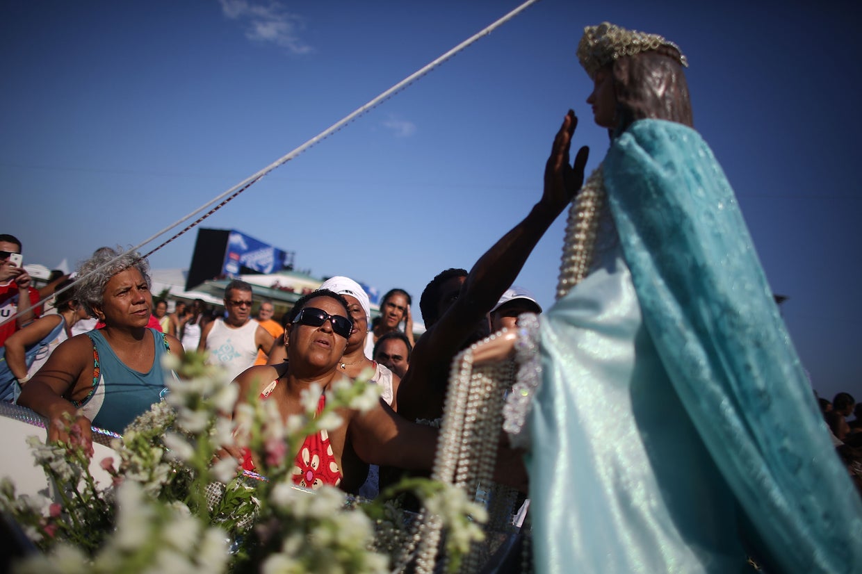 Brazilians celebrate Goddess of the Sea