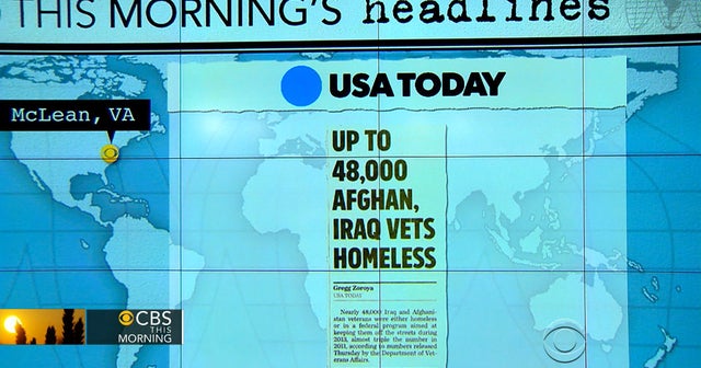 Headlines: 50,000 veterans are homeless or at risk of homelessness ...