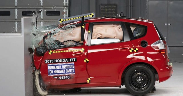Minicars worst performers in crash tests, report says - CBS News
