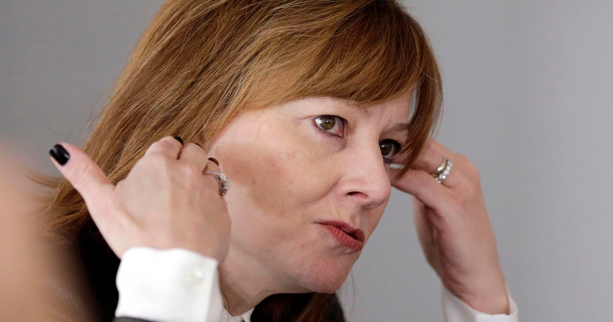 GM’s first female CEO is paid half of male predecessor - CBS News