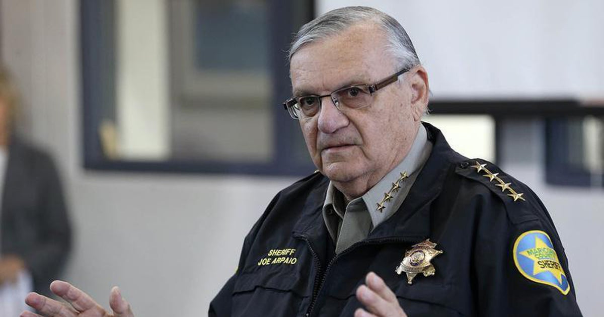 Trump pardons ex-sheriff Joe Arpaio, convicted of defying judge's order ...