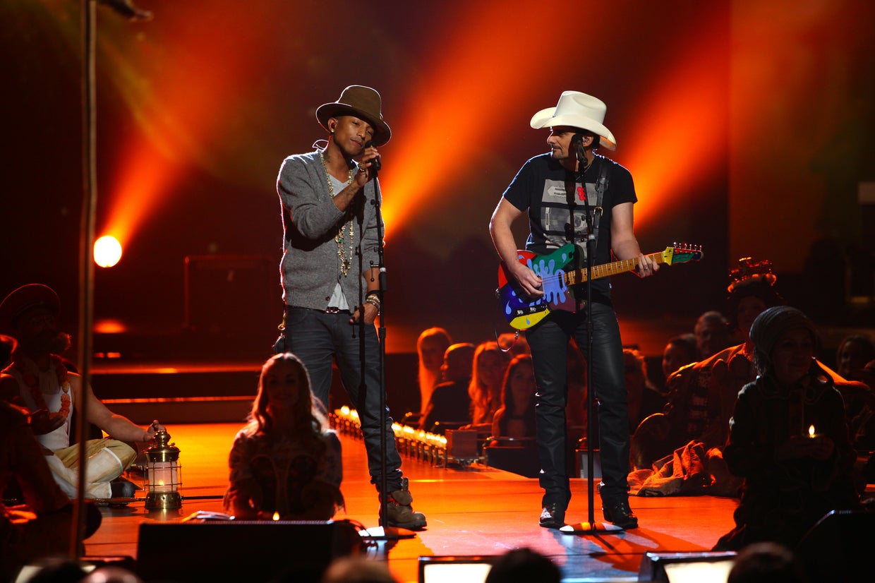 Stars salute The Beatles at Grammys tribute