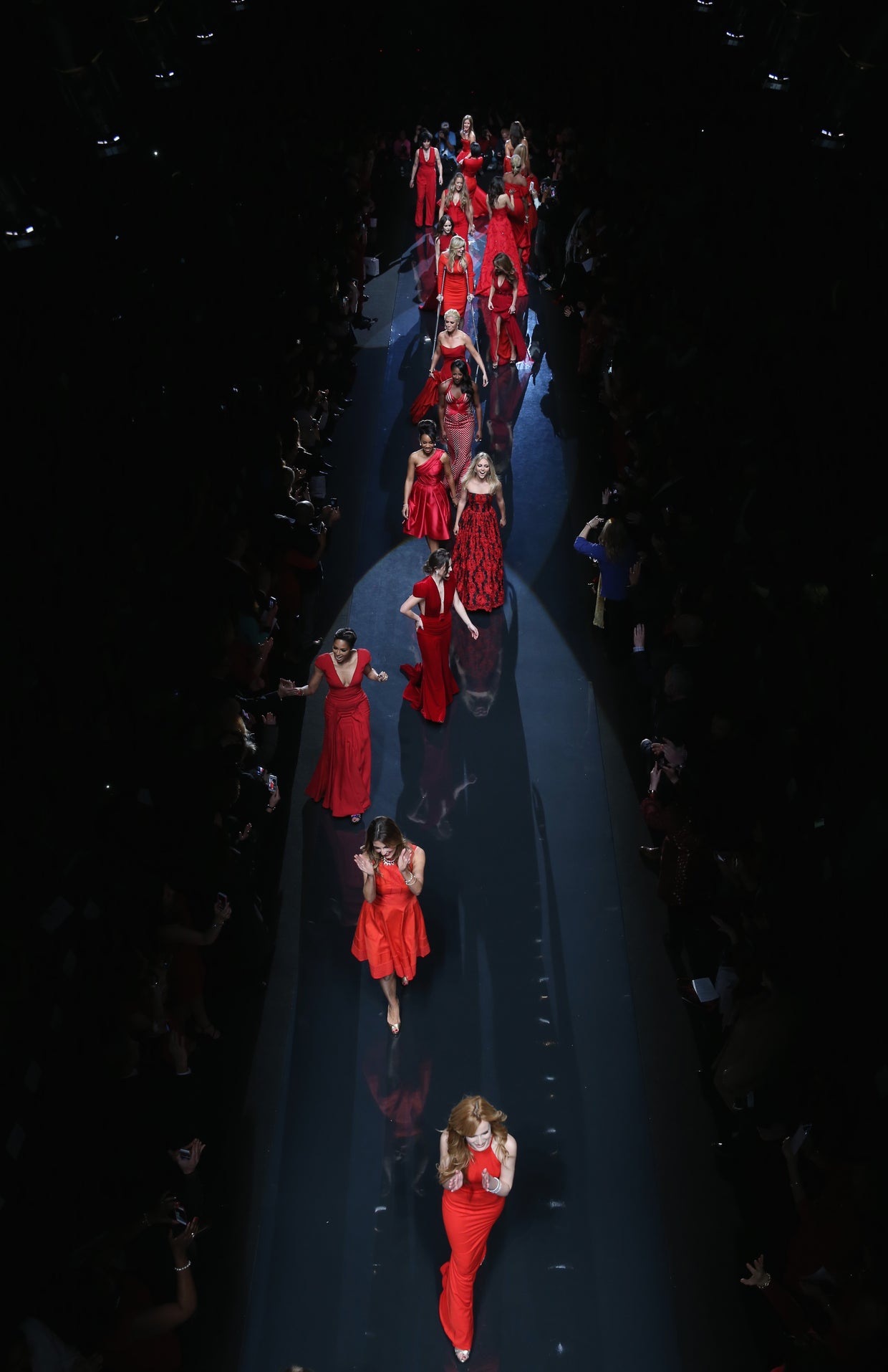 Red Dress Collection fashion show 2014