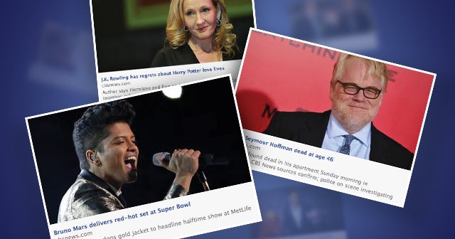 Entertainment buzz: Facebook’s top 10 moments of the week - CBS News
