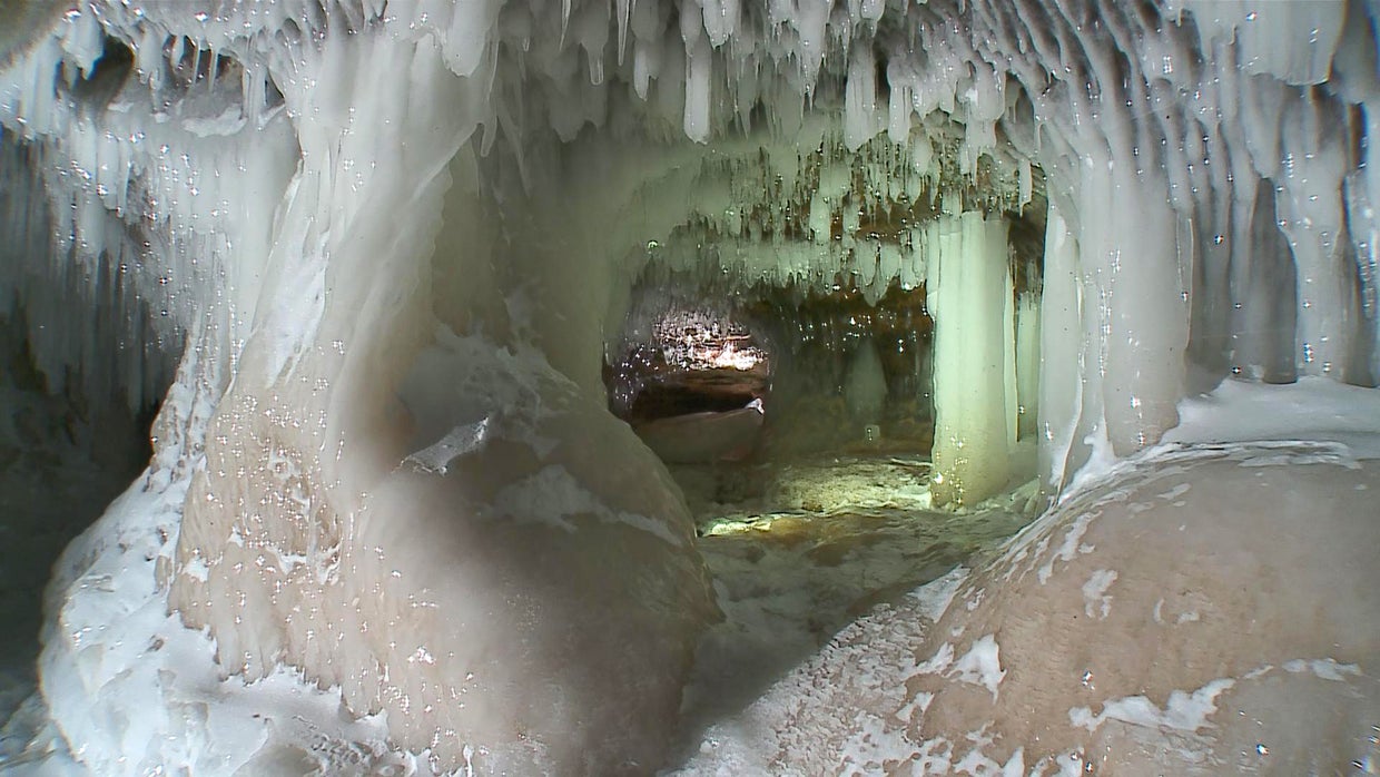 Lake Superior's dazzling ice caves