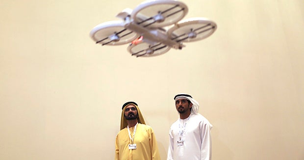 UAE plans to use drones to deliver official documents - CBS News