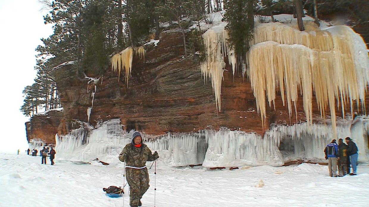 Lake Superior's dazzling ice caves