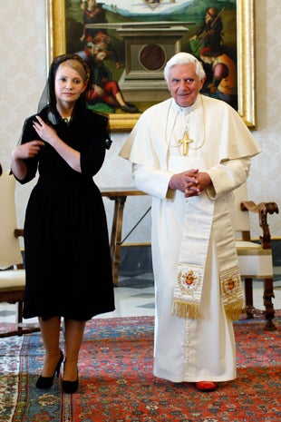 Ukrainian opposition leader Yulia Tymoshenko