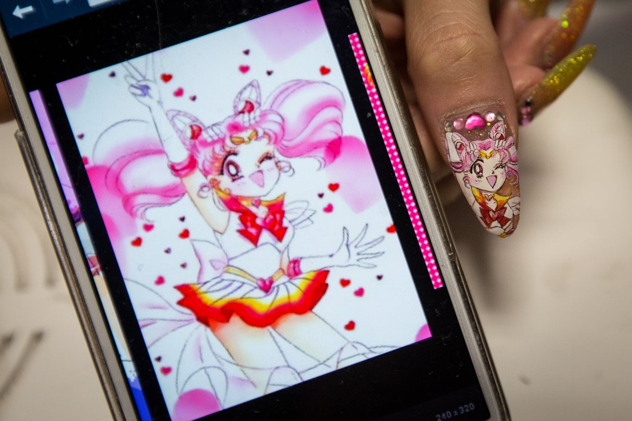 Anime art nails it