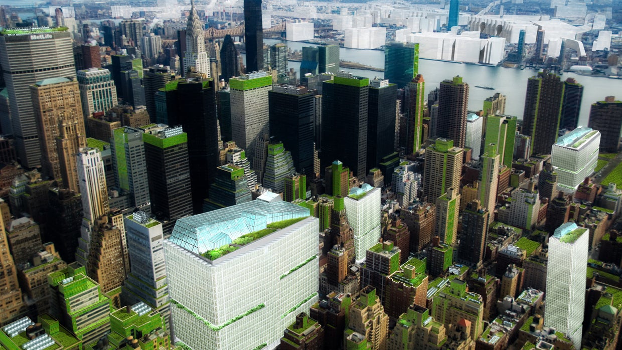 Researchers envision a fully sustainable New York City - CBS News