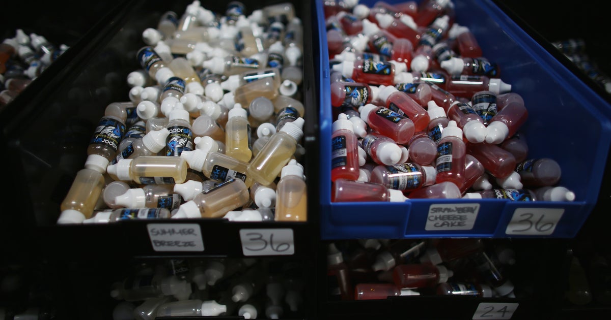 E-cigarette poisoning on the rise - CBS News