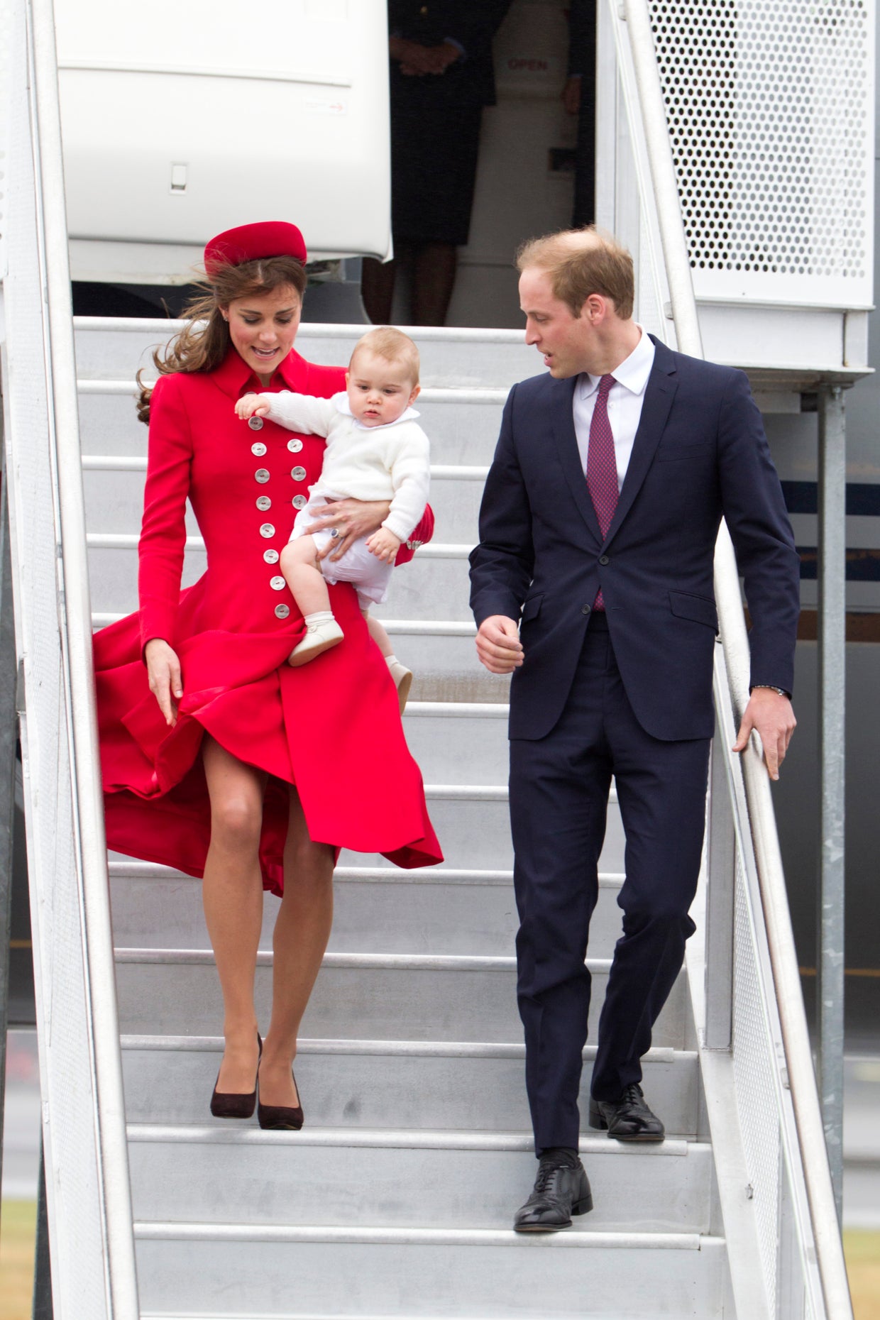 Prince William, Kate and Prince George in New Zealand