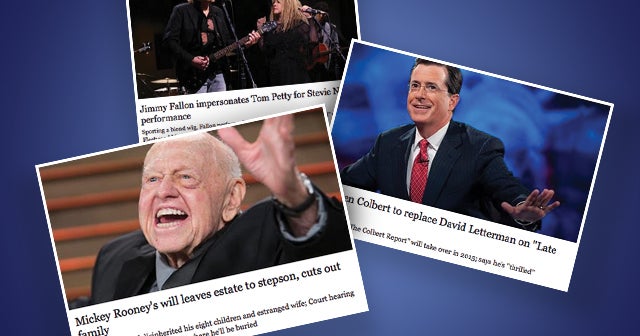 Entertainment buzz: Facebook's top 10 moments of the week - CBS News