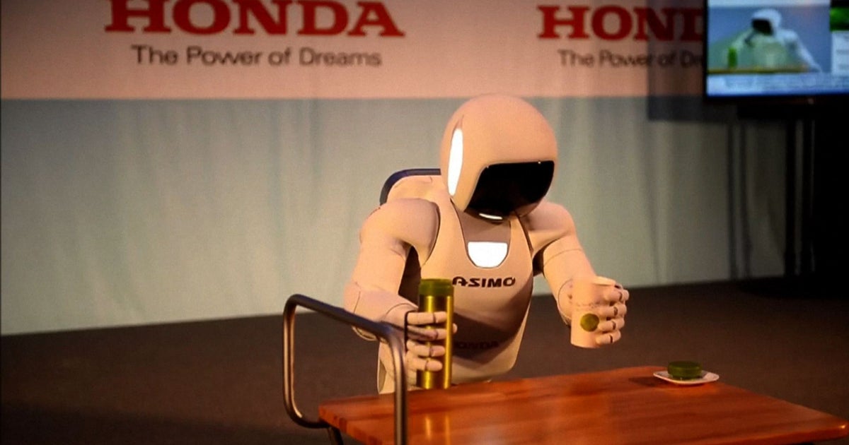 Meet ASIMO, Honda's most human-like robot yet - CBS News