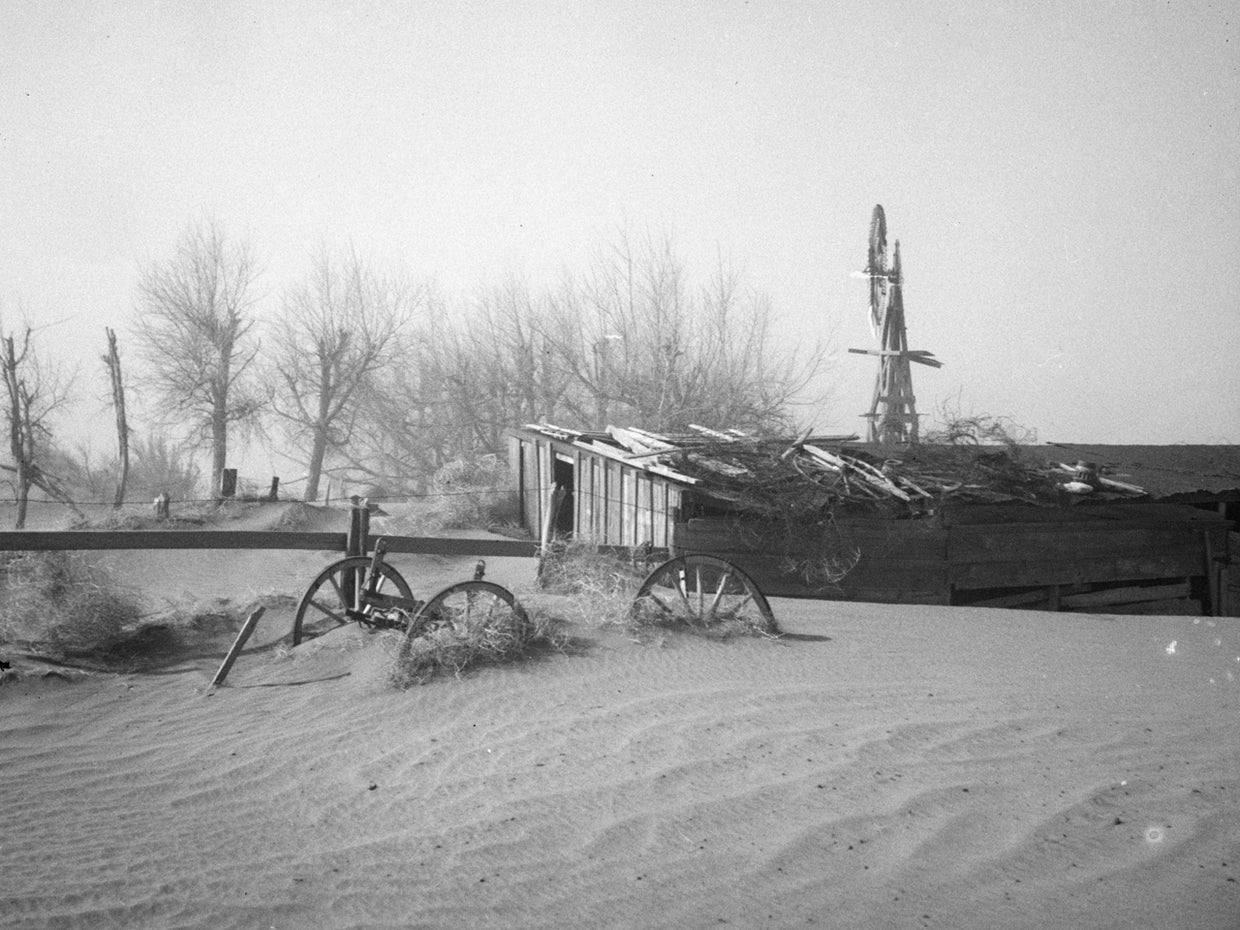 Depression-era dust storms