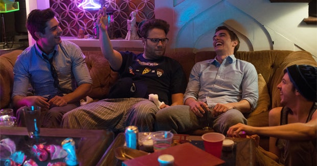 "Neighbors" unseats Spidey to top box office - CBS News