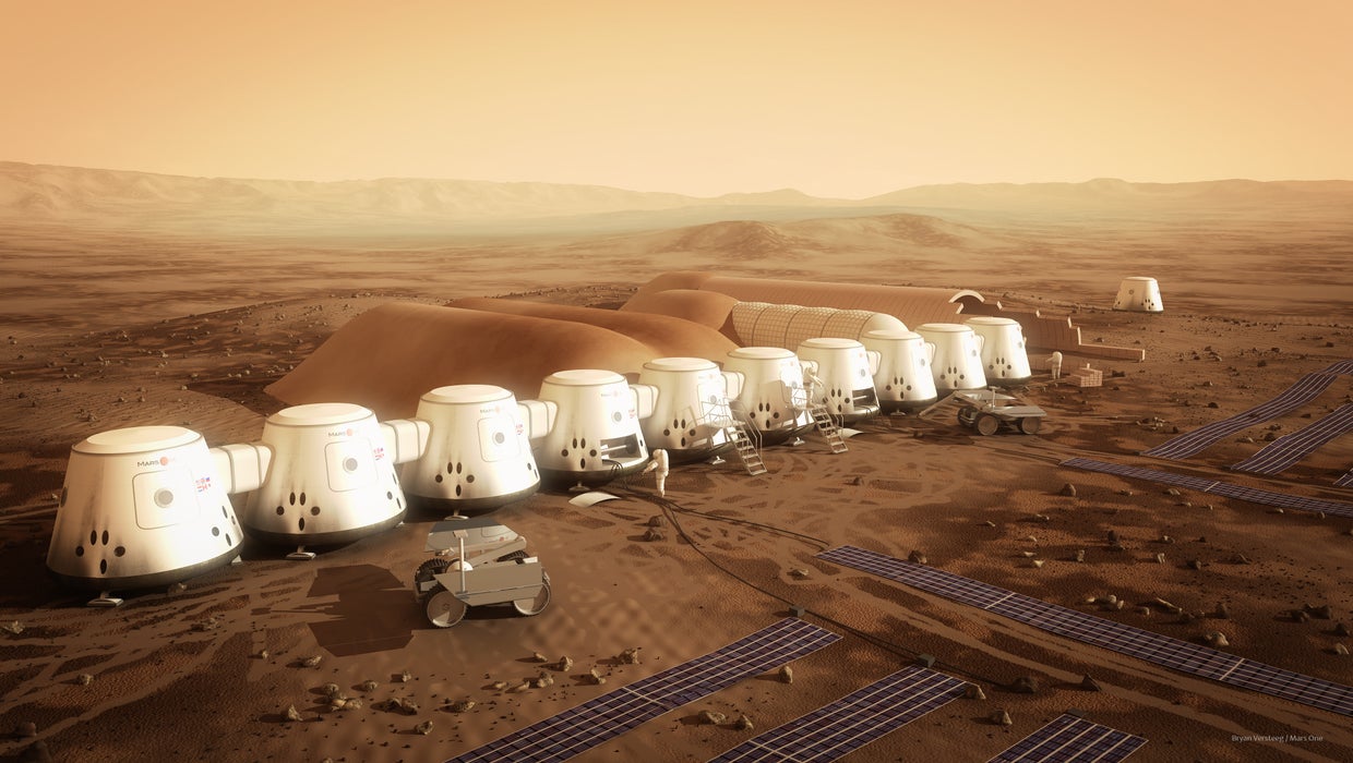 A one-way trip to Mars - CBS News