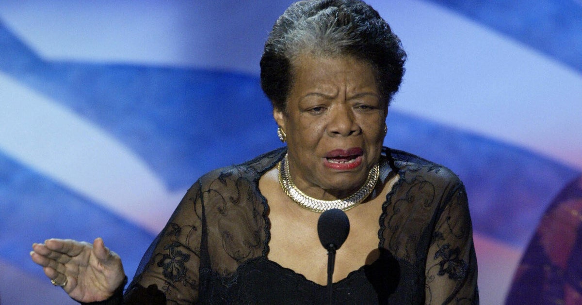 Maya Angelou: Her quotes, poetry and prose - CBS News