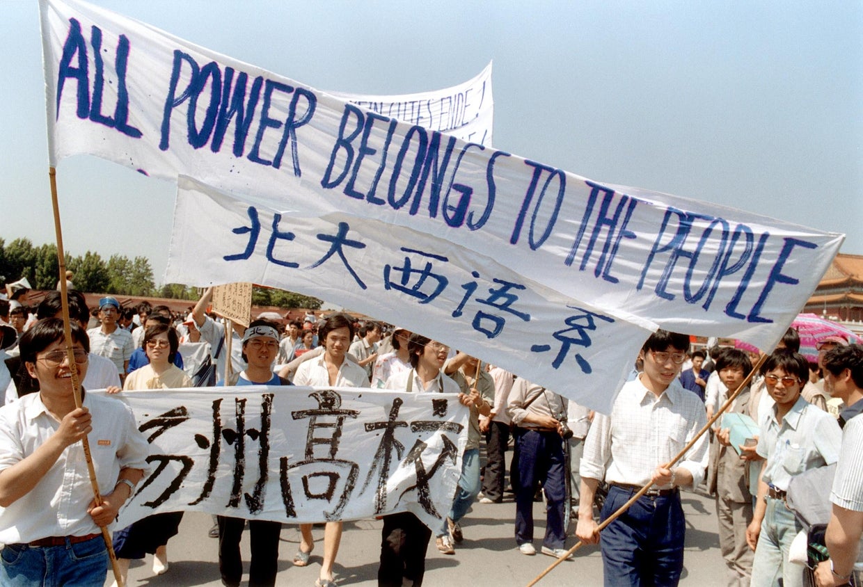 A look back on China's 1989 Tiananmen Square Crackdown