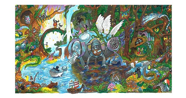11-year-old wins Google Doodle competition - CBS News