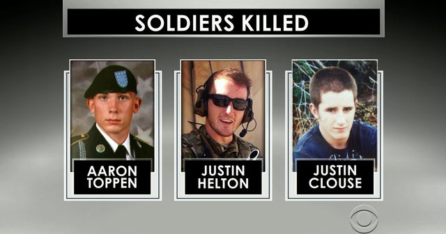 Afghanistan friendly fire victims Aaron Toppen, Justin Helton ...