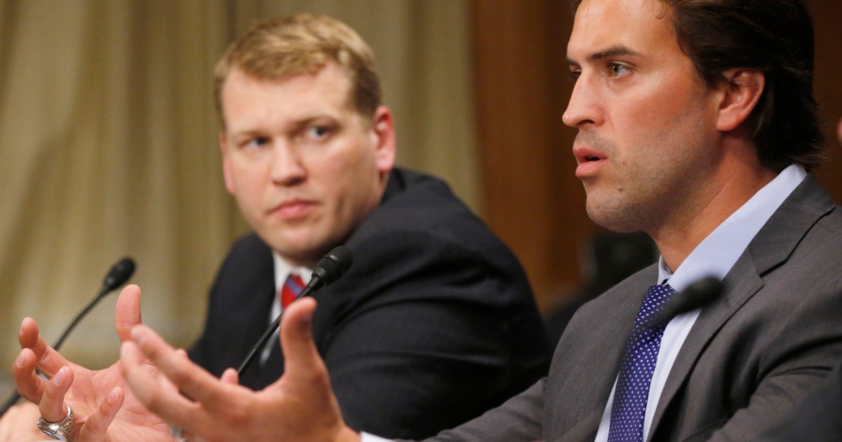 Athletes testify on traumatic brain injury - CBS News